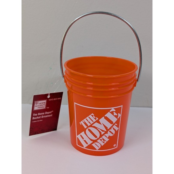 The Home Depot | Holiday | Home Depot 375 Mini Ornamentbucket Set Of 4 ...